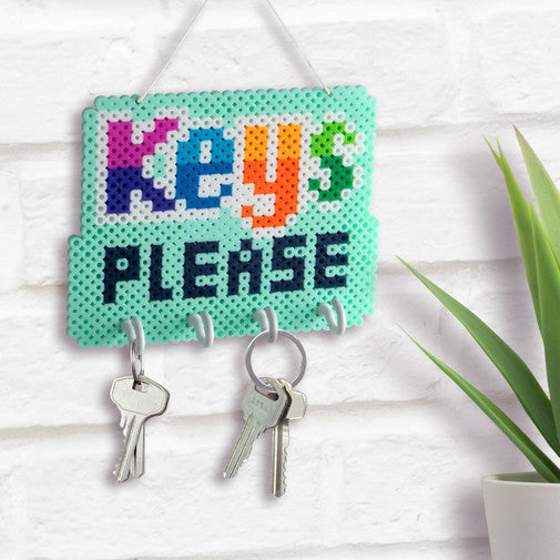 Colorful Key Holder – Perler