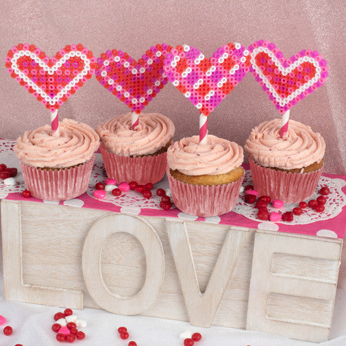 Sweet Cupcake Topper Set – Perler