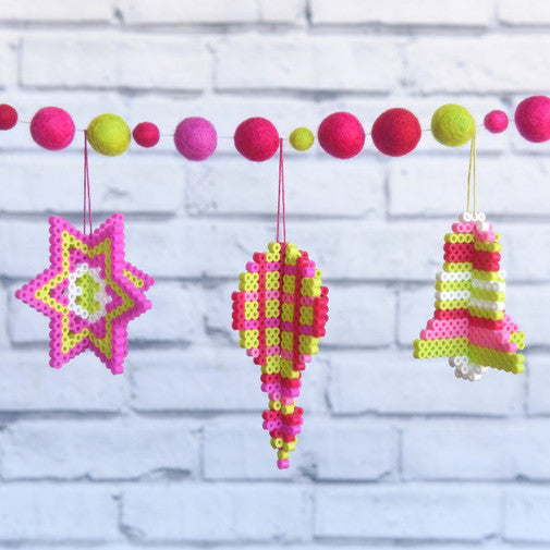 Vintage Style Ornaments – Perler