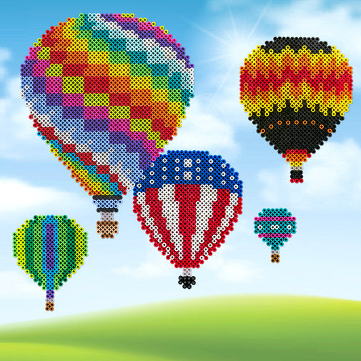 Hot Air Balloons – Perler