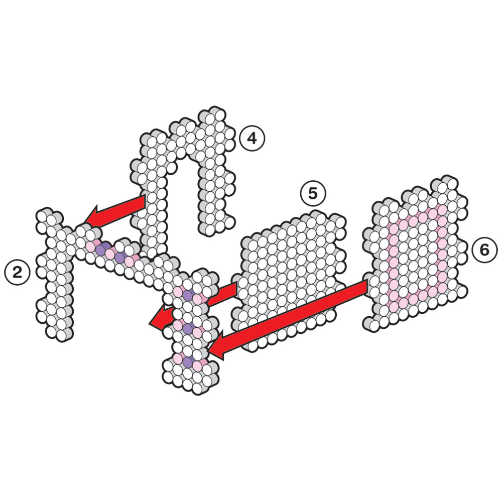3D Dollhouse Vanity and Chair – Perler