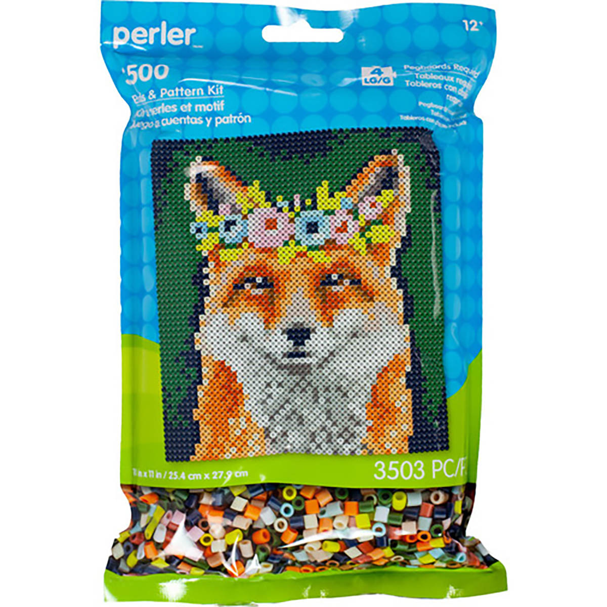 Flower Crown Fox Activity Kit | Perler – Perler