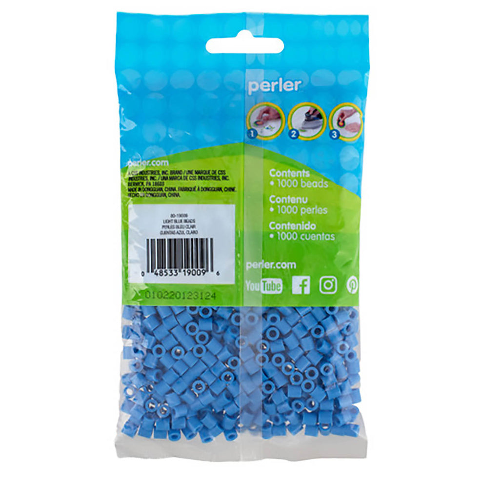 1000 Beads - Light Blue | Perler – Perler