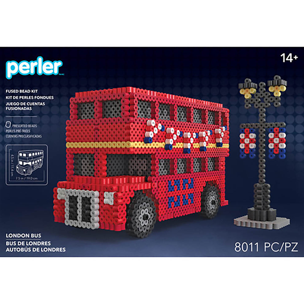 Perler 3D London Bus Fused Bead Kit | Perler – Perler