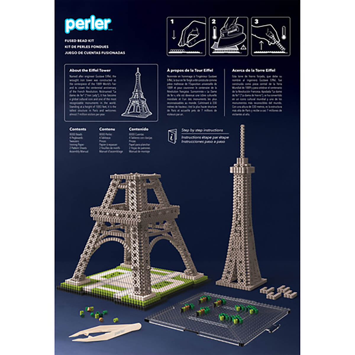 Perler 3D Eiffel Tower Fused Bead Kit | Perler – Perler